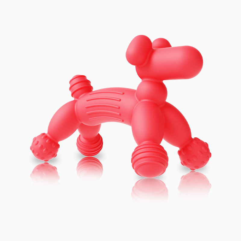 Cute Dog Teether Toys – woodrubber.com